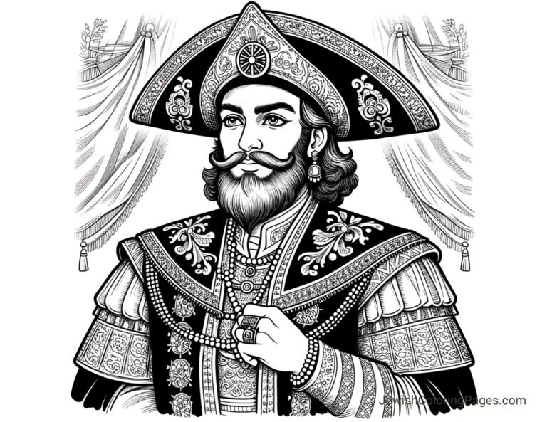 Purim Archives - Jewish Coloring Pages